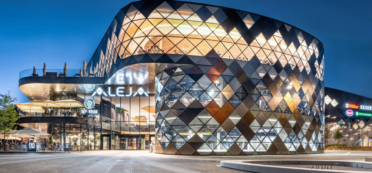 ALEJA shopping center: A World of Experience with the Skin of a Dragon ...